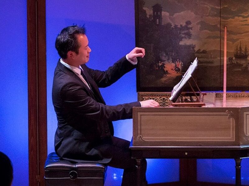 Harpsichordist Derek Tam Strikes (Plucks?) a Chord - The California ...