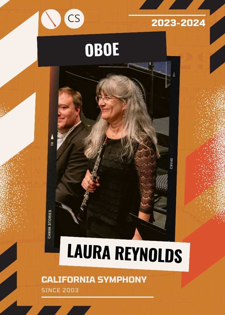 MEET MVP LAURA REYNOLDS – Principal Oboe - The California Symphony