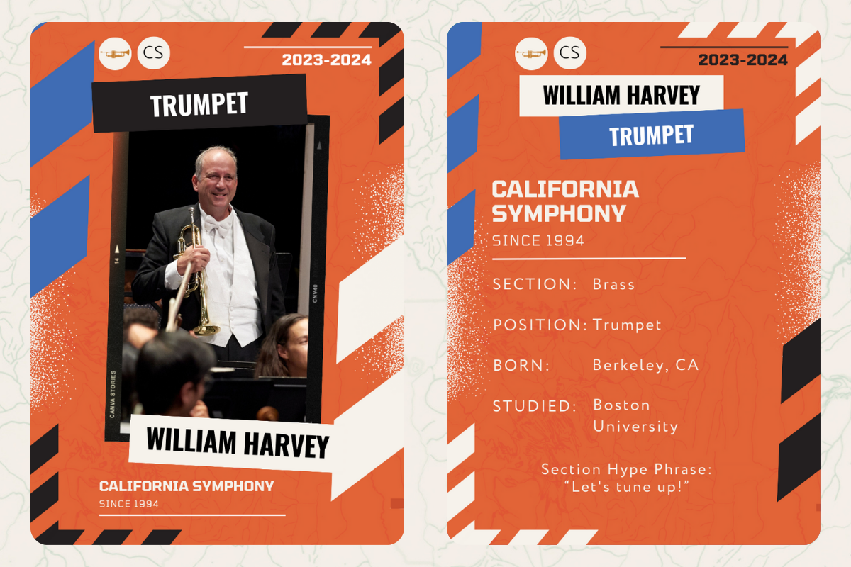 MEET MVP WILLIAM HARVEY - Trumpet - The California Symphony